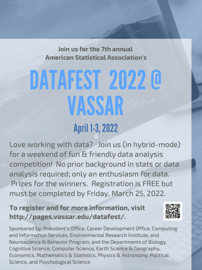 DataFest @ Vassar | DataFest: A 3-day Data Challenge