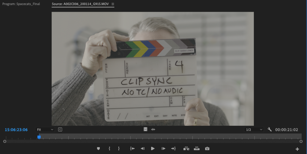 Premiere Pro – Syncing Audio with Video – Film Majors Resource Guide