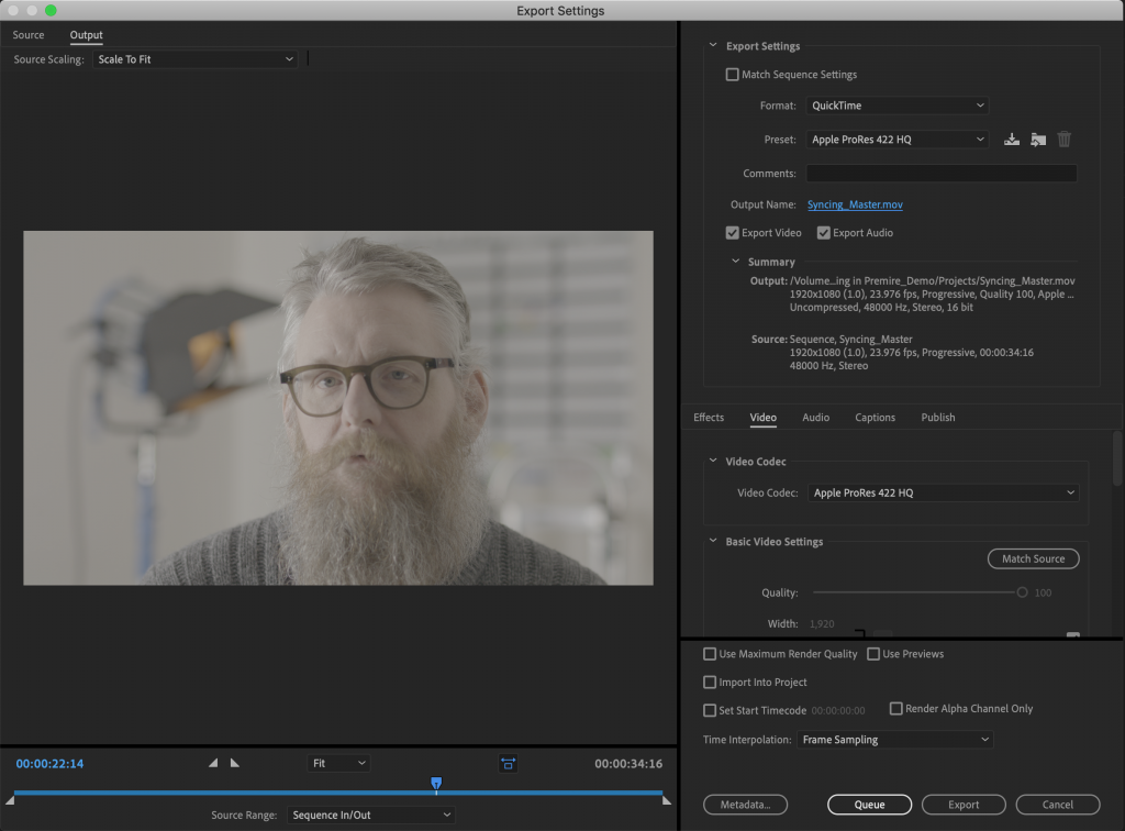 Premiere Pro – Exporting Media – Film Majors Resource Guide