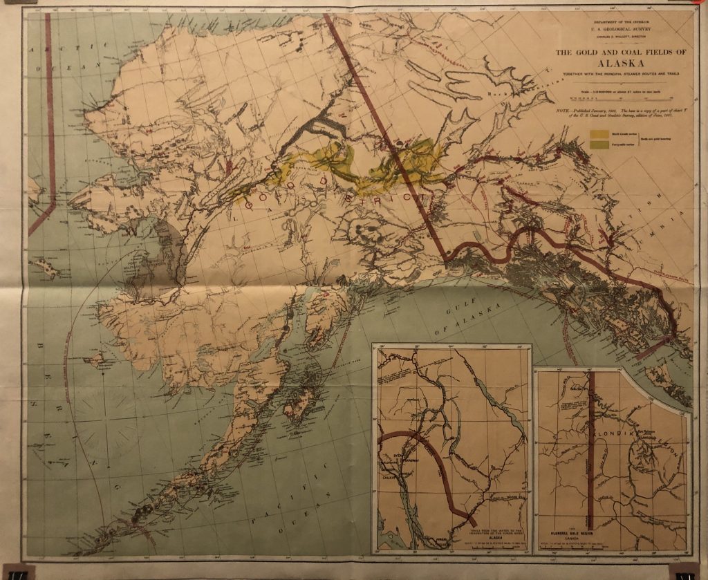 Map of the Week: The Gold and Coal Fields of Alaska | Geospatial ...