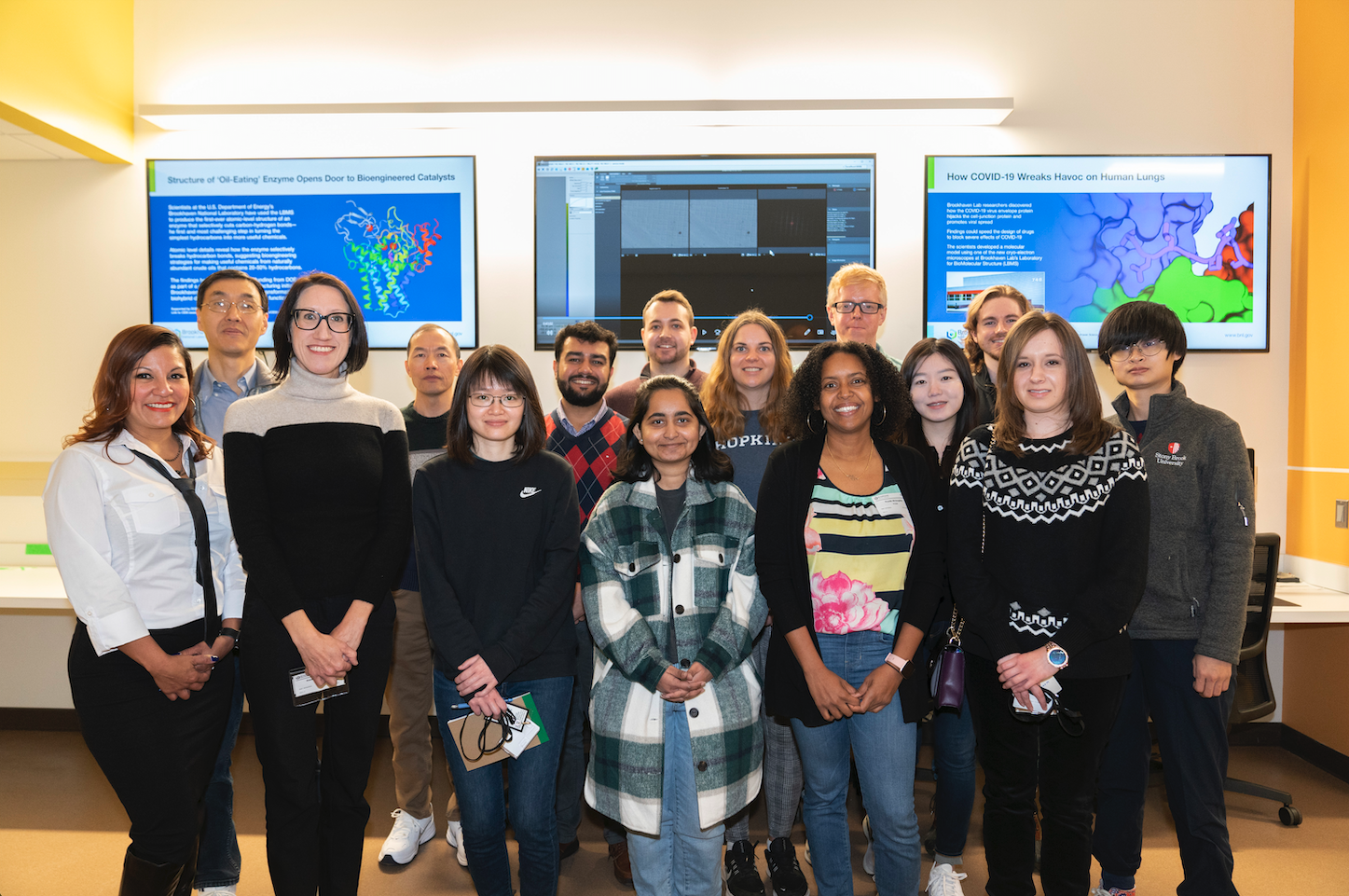 Cryo-EM Training at Brookhaven National Lab – McLaughlin Lab | Vassar