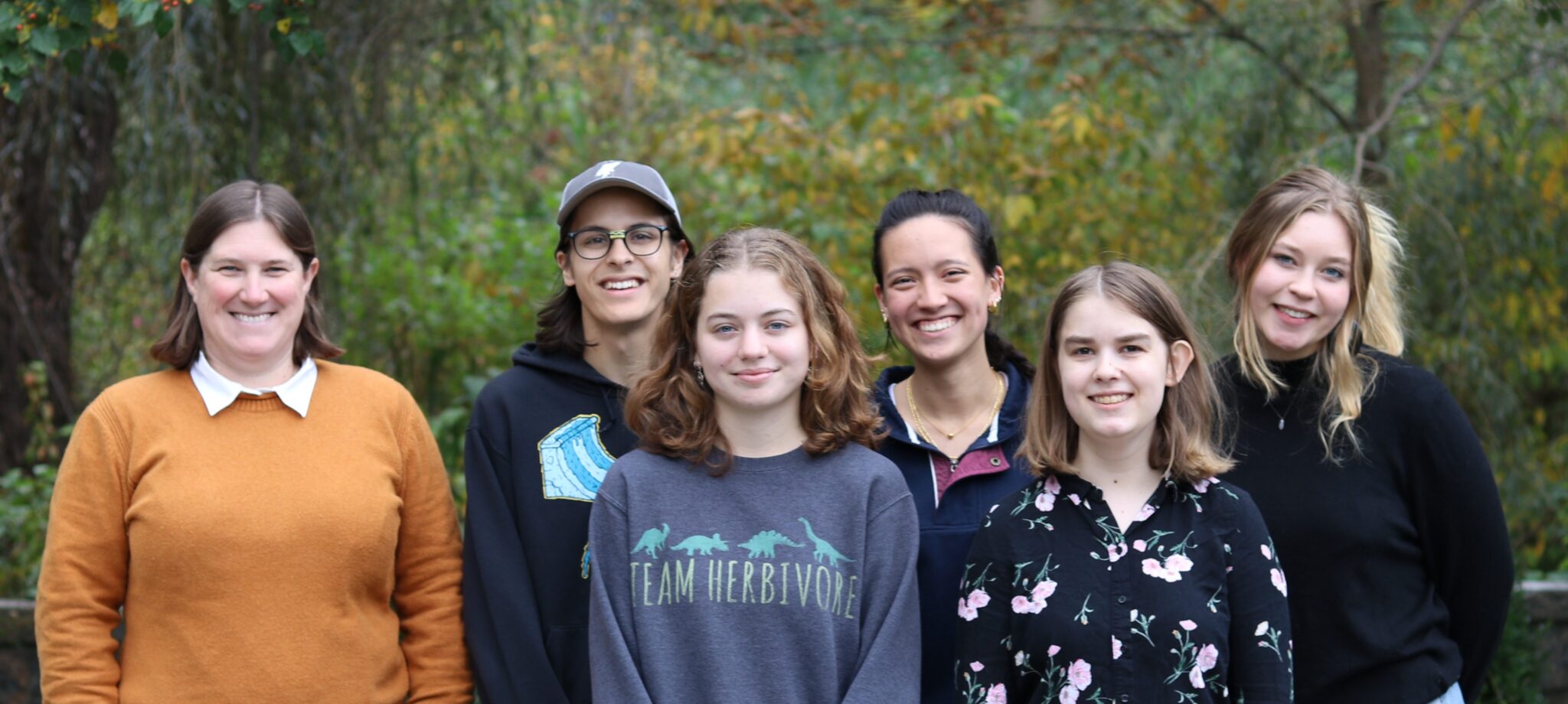 From Left: Dr. Megan Gall (PI), James Mannix, Zahara Goldkin, Kalina ...