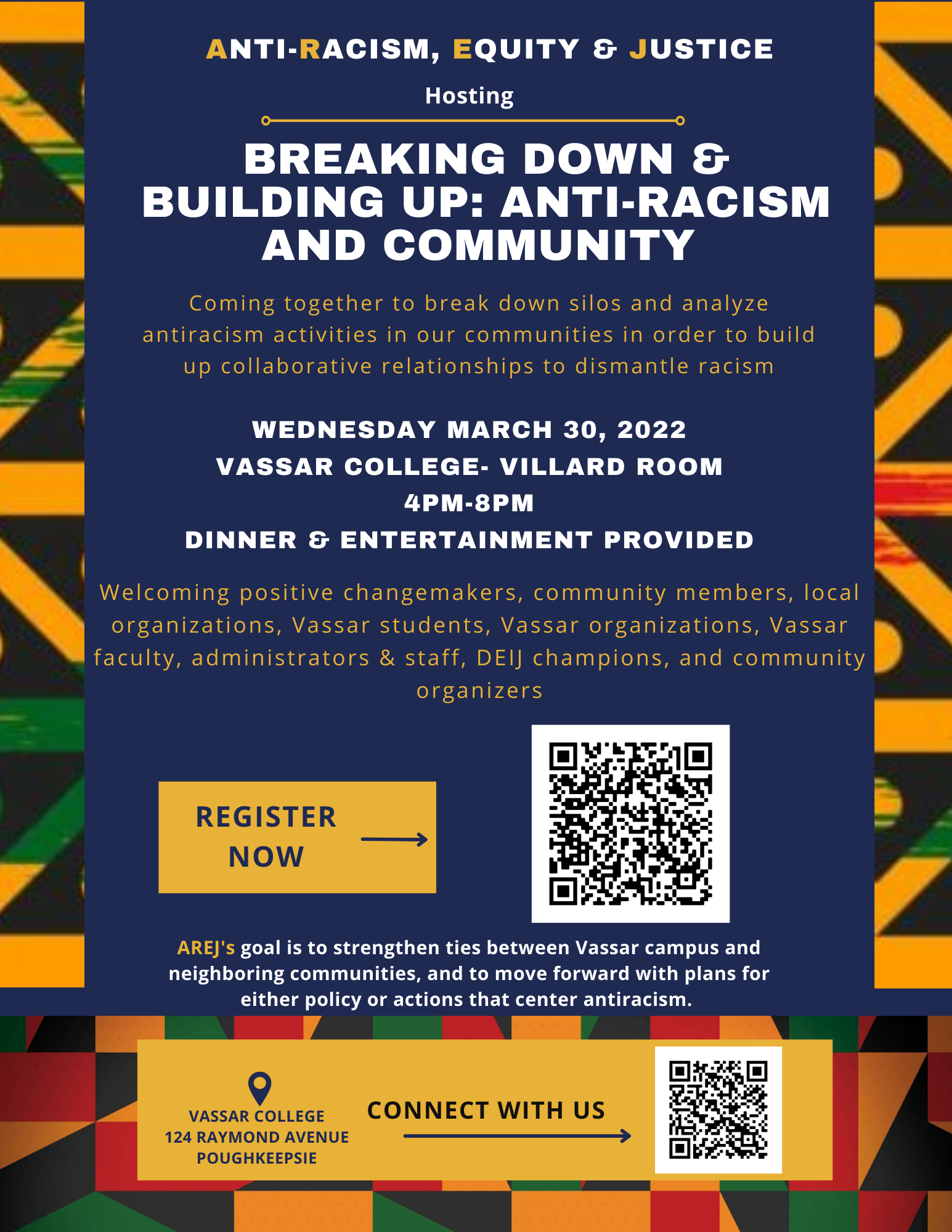 Breaking Down and Building Up: Anti-Racism and Community | VC Anti ...